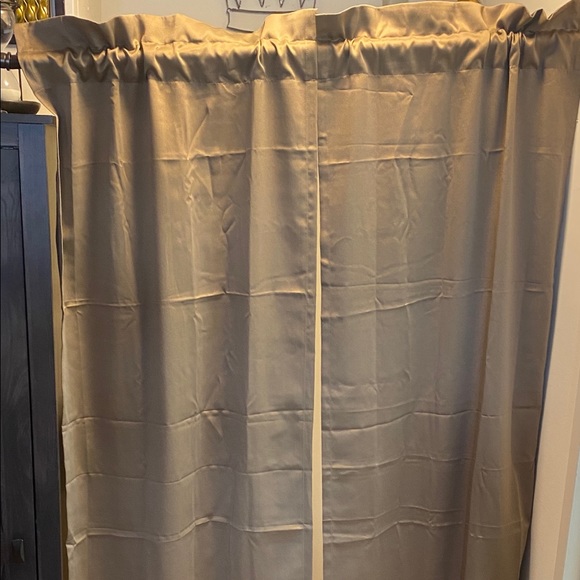 Home Essentials | Accents | 2 Tan Window Panels From Essential Homes ...